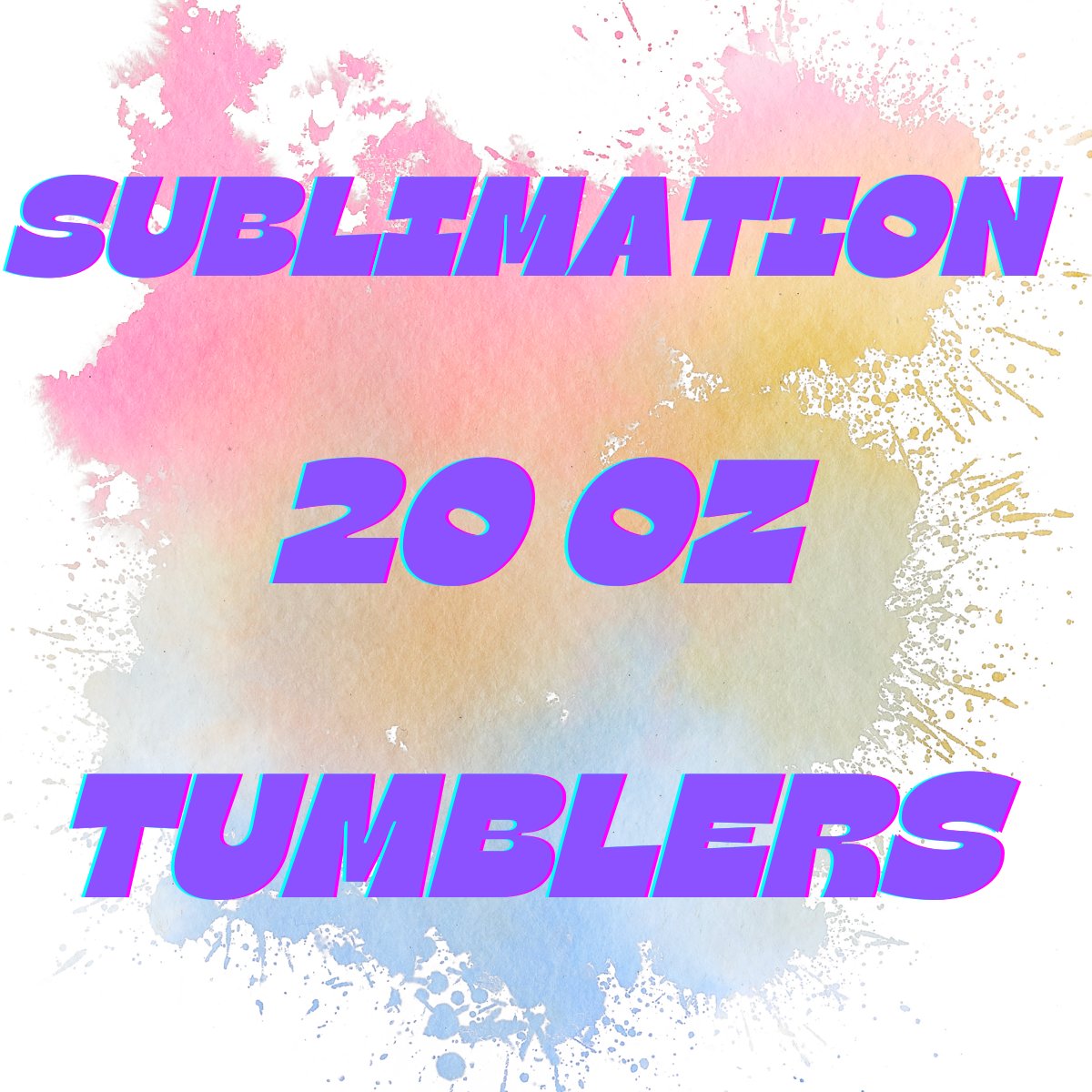 Sublimation Transfers for 20oz Tumbler/ Papel de Sublimation para Tumb ...